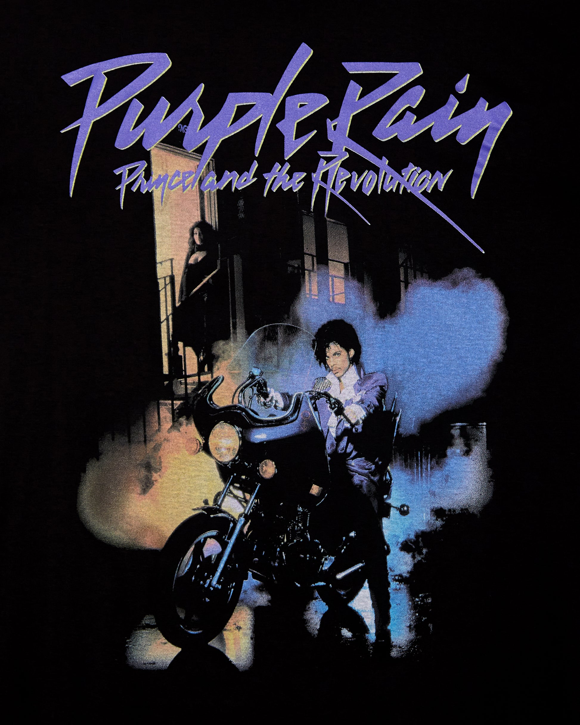 Official Prince: Purple Rain, Unisex T-Shirt - Black – HOMO